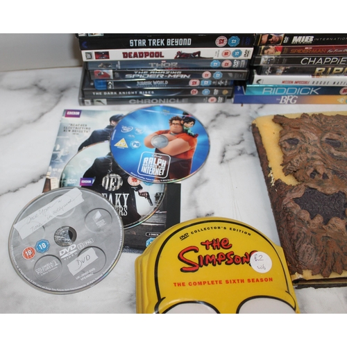 Selection Of DVD's, Blu rays Box Sets Including Star Trek Beyond ...