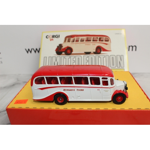 2 x Boxed Corgi Limited Edition Bedford Coaches And Corgi Limited ...