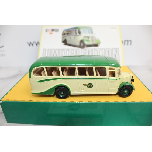 2 x Boxed Corgi Limited Edition Bedford Coaches And Corgi Limited ...