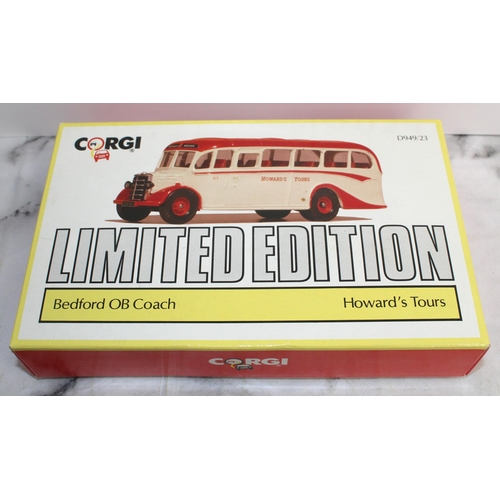 2 x Boxed Corgi Limited Edition Bedford Coaches And Corgi Limited ...