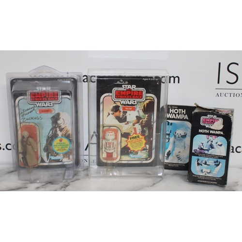 Three Collectable Star Wars The Empire Strikes Back Figures IncPalitoy ...
