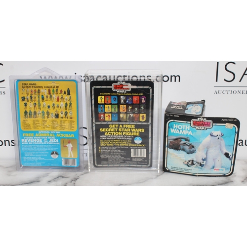 Three Collectable Star Wars The Empire Strikes Back Figures IncPalitoy ...