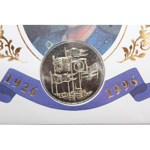 Two Commemorative Coin Covers Inc Royal Mint Queen Elizabeth II 70th ...