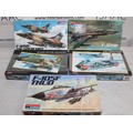 Five MONOGRAM Military Model Kits - As New in Boxes