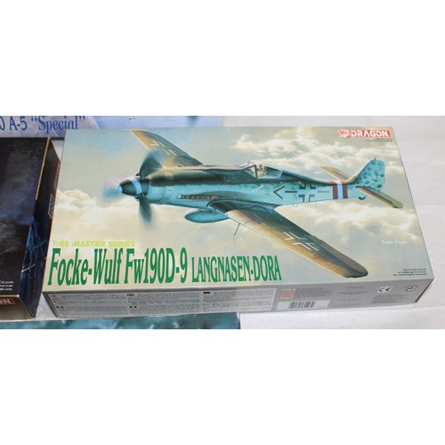 Four DRAGON Military Model Kits - As New in Boxes