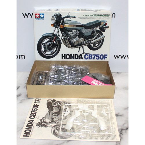 5 x Boxed TAMIYA Motorcycle Models