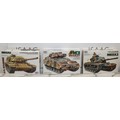 3 x Boxed TAMIYA Military Tank Models