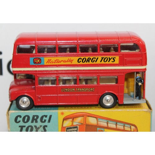 2 x Boxed Corgi Buses