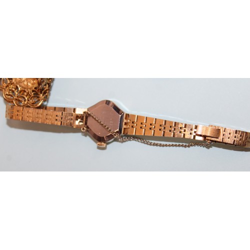 Mixed Jewellery Items In Tin Inc- Rotary Watch/Brooch/Cameo Brooch ...