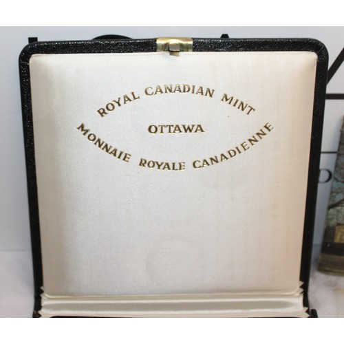 Boxed Royal Canadian Mint OTTAWA Monnaie Royale Canadienne Seven Coin ...