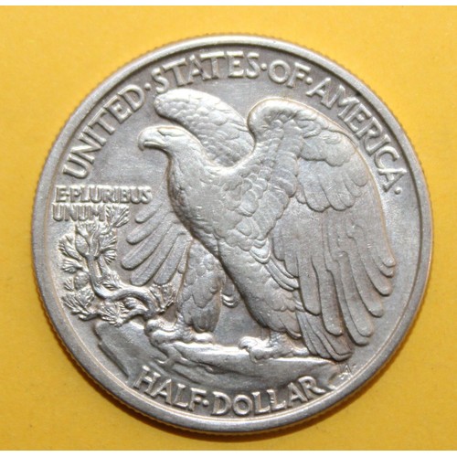 American 1937 Silver Half Dollar Coin