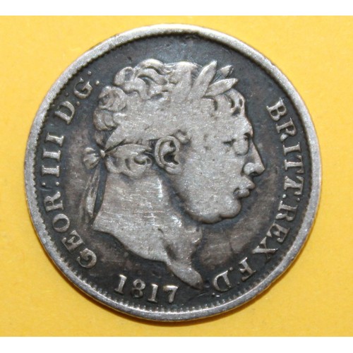 1817 Shilling Coin