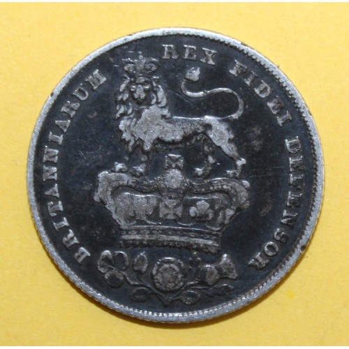 1826 Shilling Coin