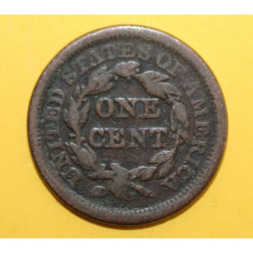 American 1851 One Cent Coin