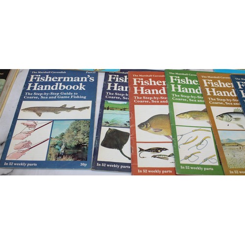 A Collection Of Fishing Books And Magazines Including The Anglers ...