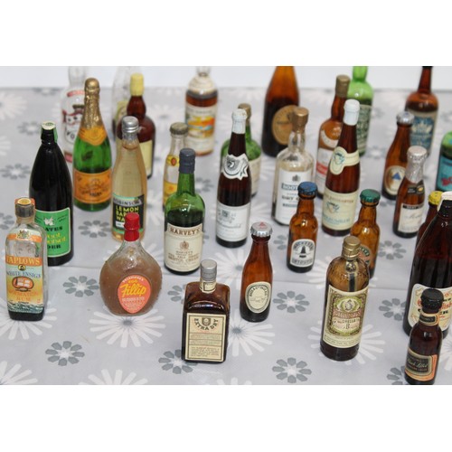 A Large Quantity Of Mini-Miniatures Including Toby Ale, Harvest ...