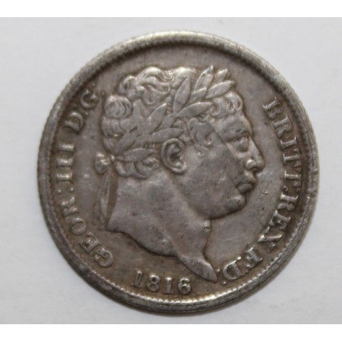 1816 Shilling Coin