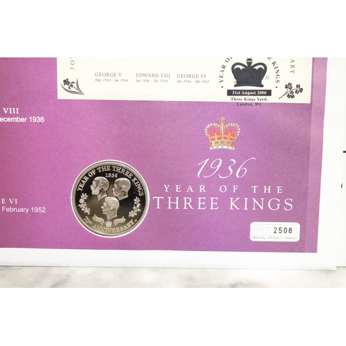 6 x Coin First Day Covers/Commemorative Coin Covers Including 1936 Year ...