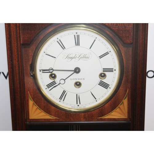 Knight & Gibbins London PA38 Glass Fronted Wall Clock Untested Length ...
