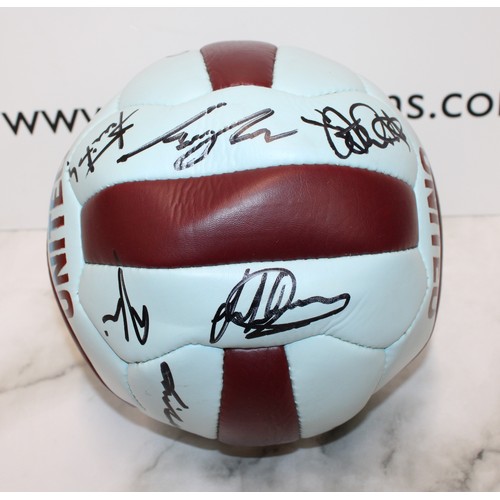 West Ham United Signed Football - 13 Signatures included
