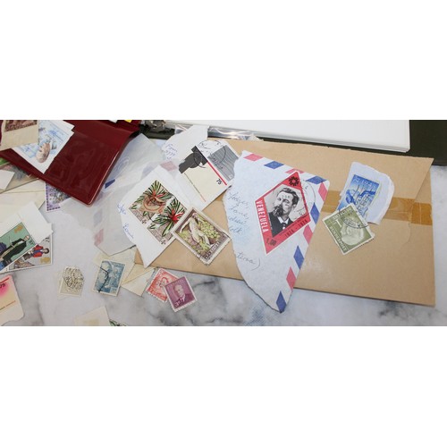 A Large Quantity Of Collectable Franked/Unfranked Stamps And Stamp Albums