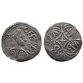 Offa penny. Light coinage, circa 780-796 AD. London. OFFA REX, diademed ...