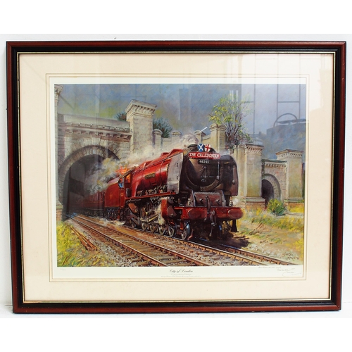 Framed & glazed limited edition signed Cuneo prints - City of London 40 ...