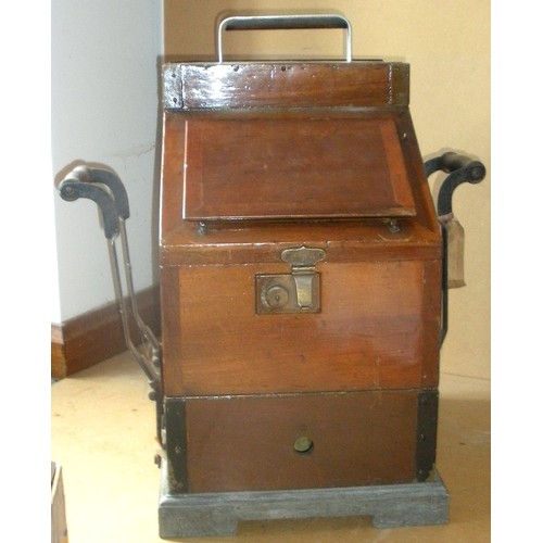 398 - GNR Hallade track recorder, with cover and official Hallade ...