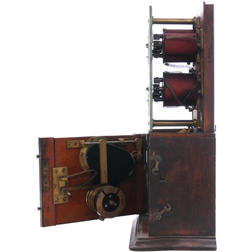 358 - A Great Eastern Railway Tyers block instrument, indicating Train ...