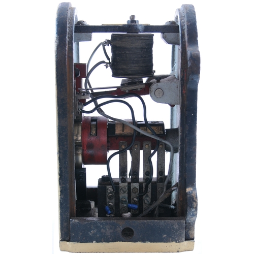 106 - A GWR ground frame key release instrument, with brass key ...