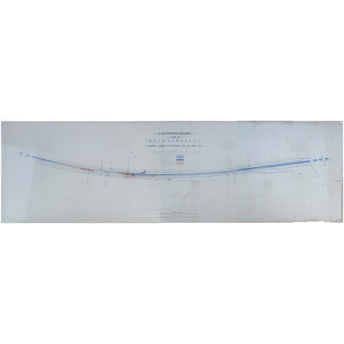 184 - A Caledonian Railway plan of QUINTINSHILL, showing locus of ...