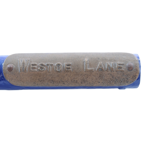 252 - A Webb and Thompson large train staff, WESTOE LANE-MOWBRAY ROAD ...