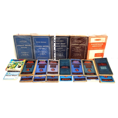 764 - Miscellaneous - BR Passenger timetables Scotland 59/60, 64/65, BR ...