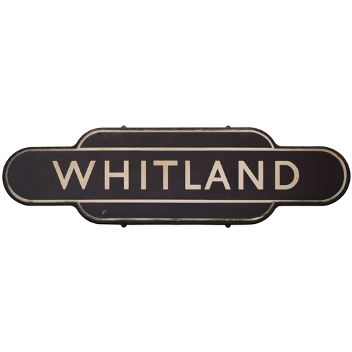 944 - A BR(W) totem sign, WHITLAND, (f/f), from the Swansea to ...