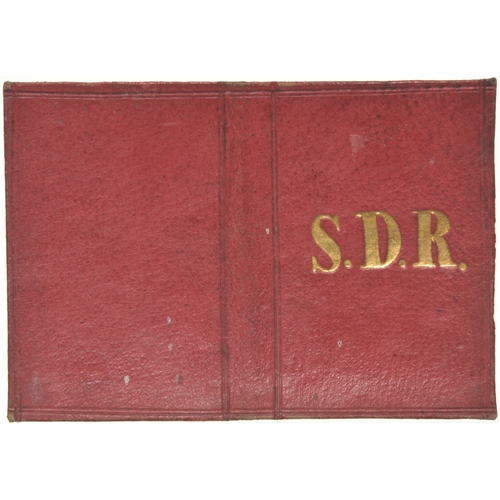 1368 - Stockton and Darlington Railway First Class pass 1849 for Mr ...