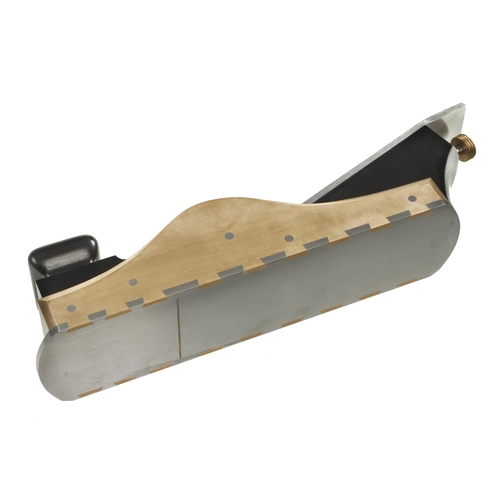 A fine, rare and little used adjustable brass mitre plane with d/t ...