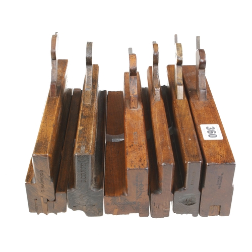 Six reeding planes for 2, 3 or 4 reeds and two with follow on fences G