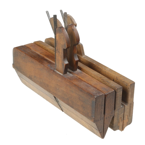 Pairs of snipe bills and side rebates by NELSON and TUCKER G+