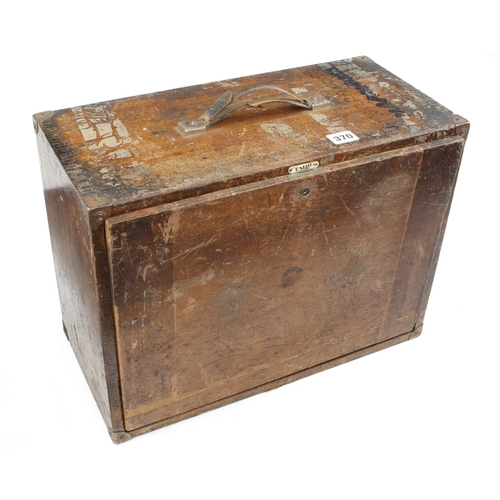 An engineer's 8 drawer tool chest by EMIR G