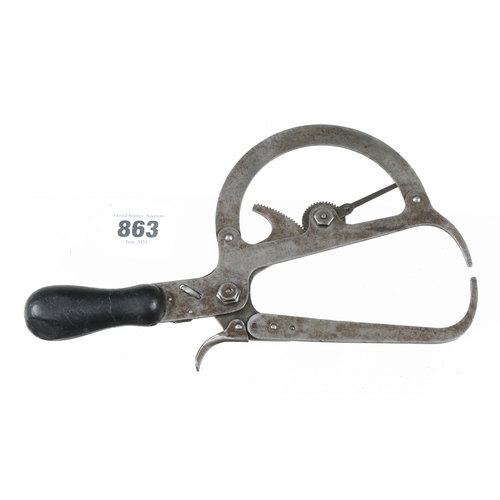 An unusual patent caliper by the Indicating Calipers Co. New York No N ...