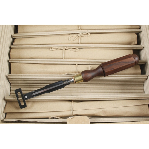 An unused set of 6 cabinetmaker's chisels by WORKSHOP HEAVEN with ...
