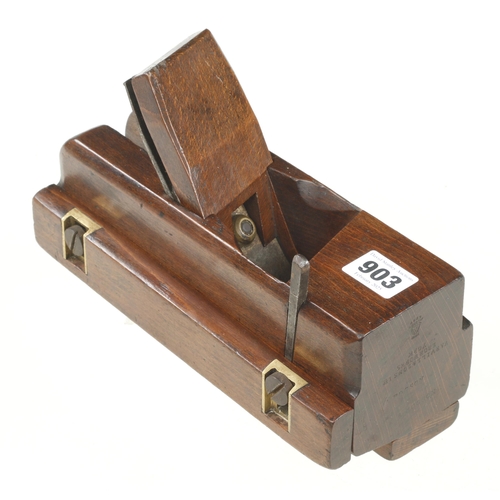 An unusually large panel raising plane by VARVILL c/w sole and side ...