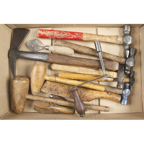 Eight hammers and other tools G