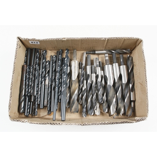 Lip spur drills and other drill bits F