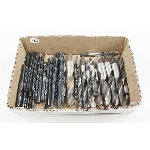 Lip spur drills and other drill bits F