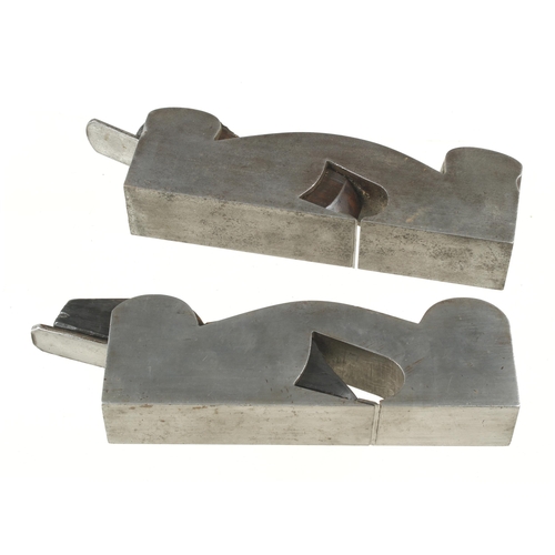 Two iron shoulder planes for restoration G-