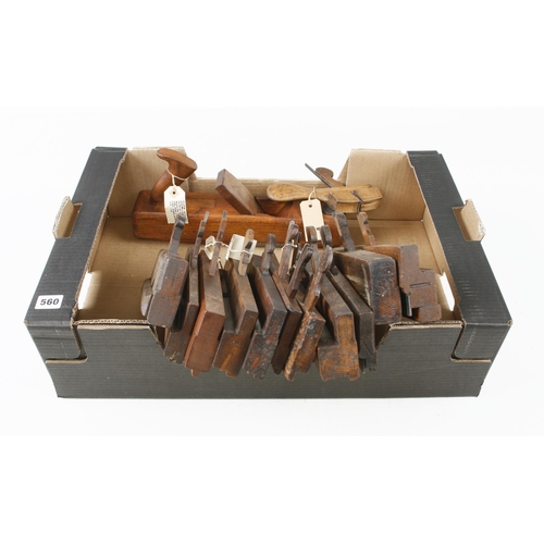 A beech tailed compassed hollow, two dado planes and 10 others G+