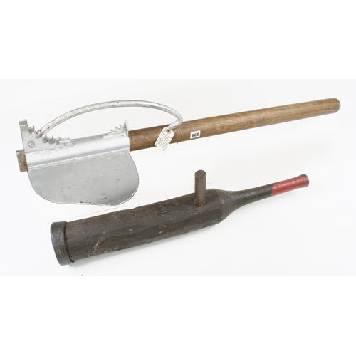 An early post thumper and a log jack G