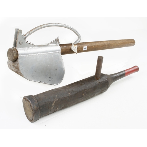 An early post thumper and a log jack G