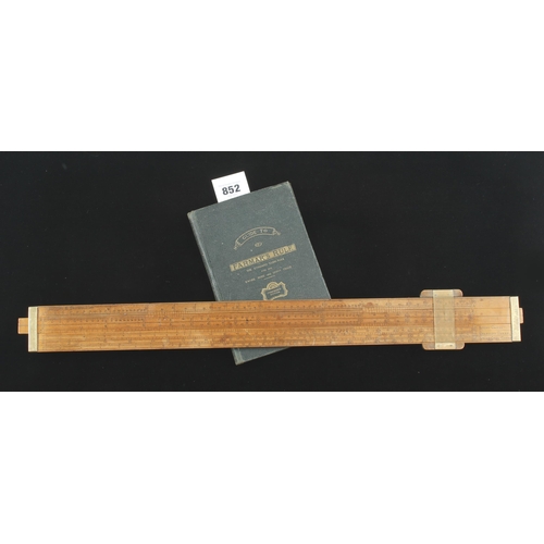 Farmar's Rule; 1919 Guide to The Standard Slide-Rule 106pp h/b, t/w a ...